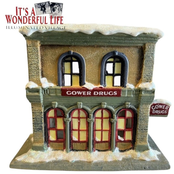 Enesco | Holiday | Enesco Its A Wonderful Life Illuminated Village ...